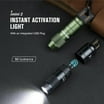 Olight Diffuse Black 700 Lumens EDC Pocket Flashlight, 6 Lighting Modes ...