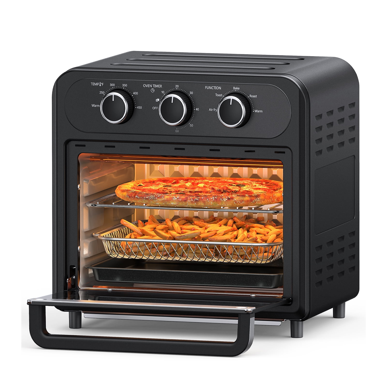 Olilawn Air Fryer, 1700W 15 QT, 5 in 1 Toaster Oven Countertop, Oil ...