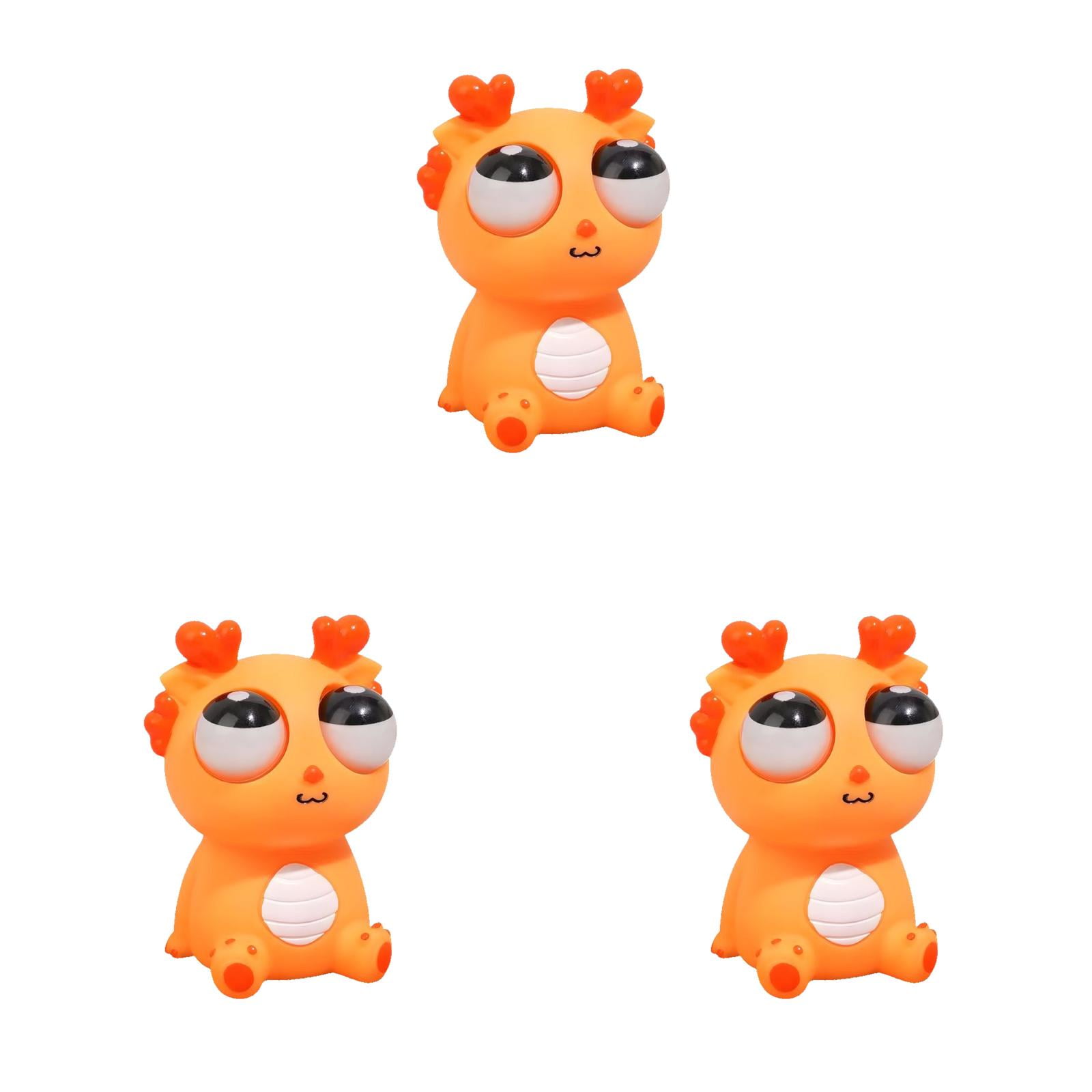 Olilia 2025 Squeeze Stress Relief Toy Eye Popping Dragon Funny Eyeball ...