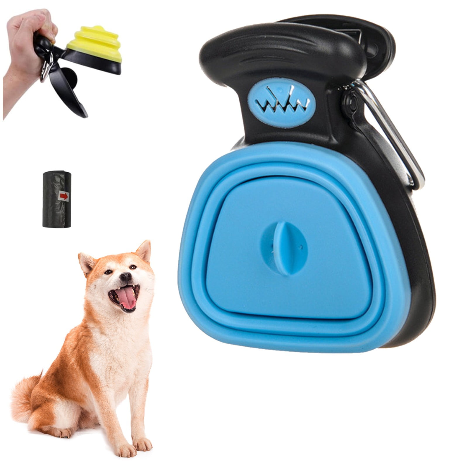 Olilia 5" Pooper Scooper, Portable and Handheld Size for Walking Large ...