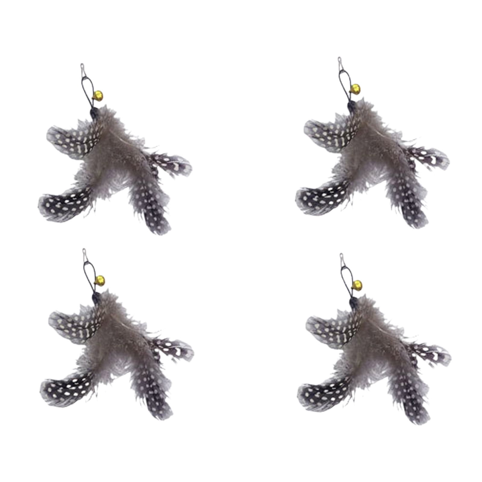 Olilia Cat Wand Toys, Interactive Cat Toys with 1/2/3 Feather Refills ...