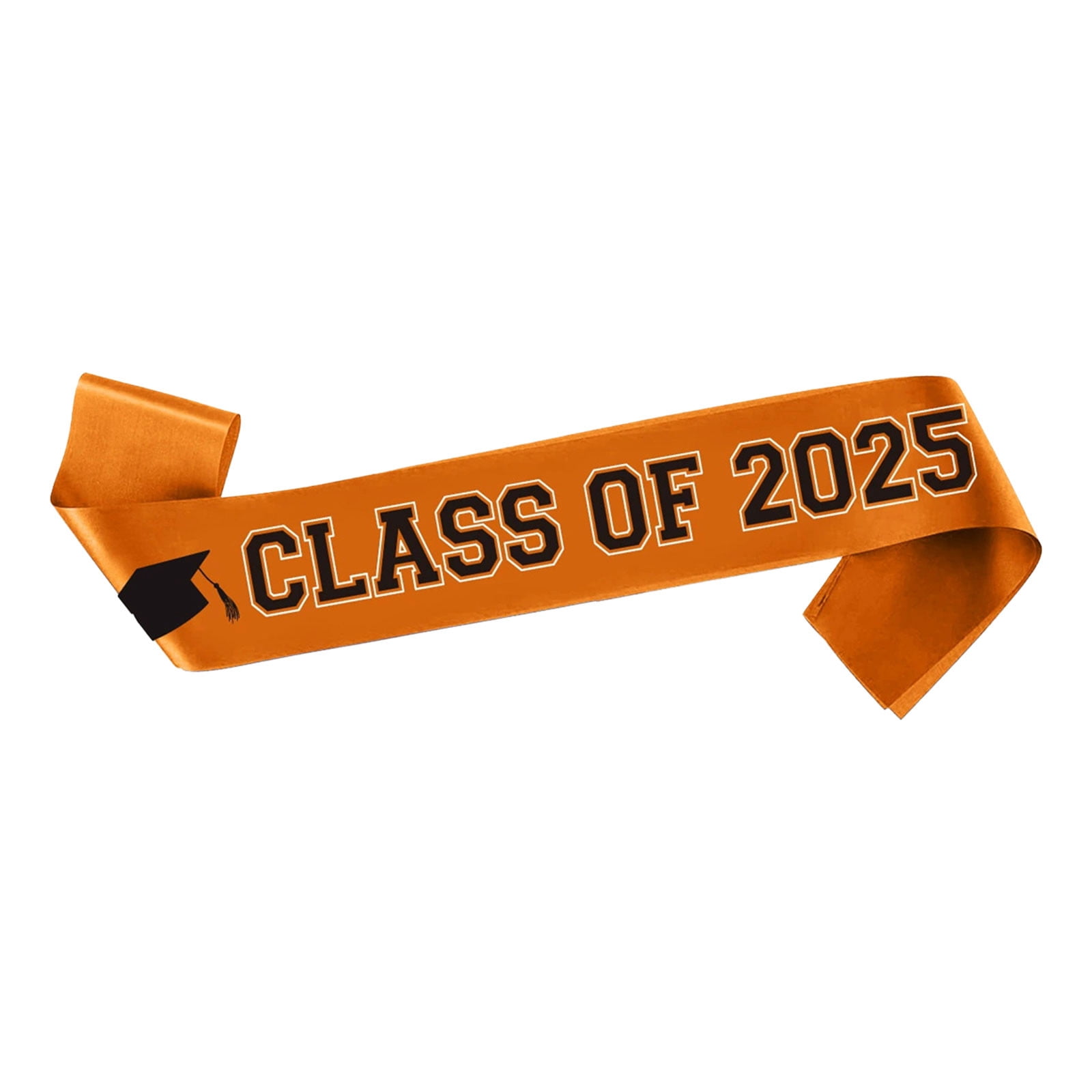 Olilia Class of 2025 Sash, Yellow Finally Graduated Sash with Foil Gold ...