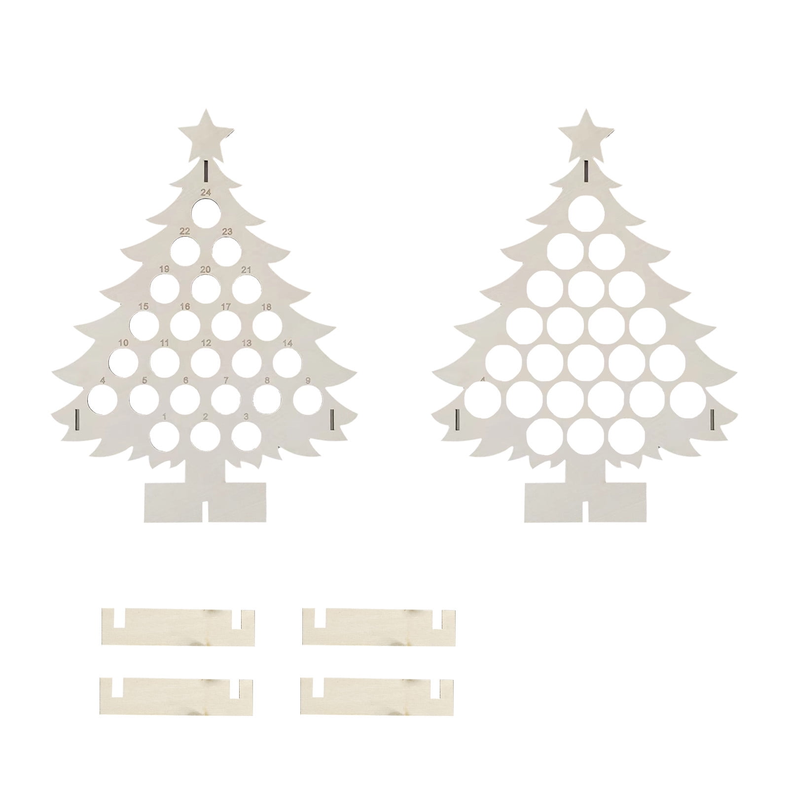 Olilia Countertop Rack - 23*17.1" Christmas Advent Calendar Countdown ...