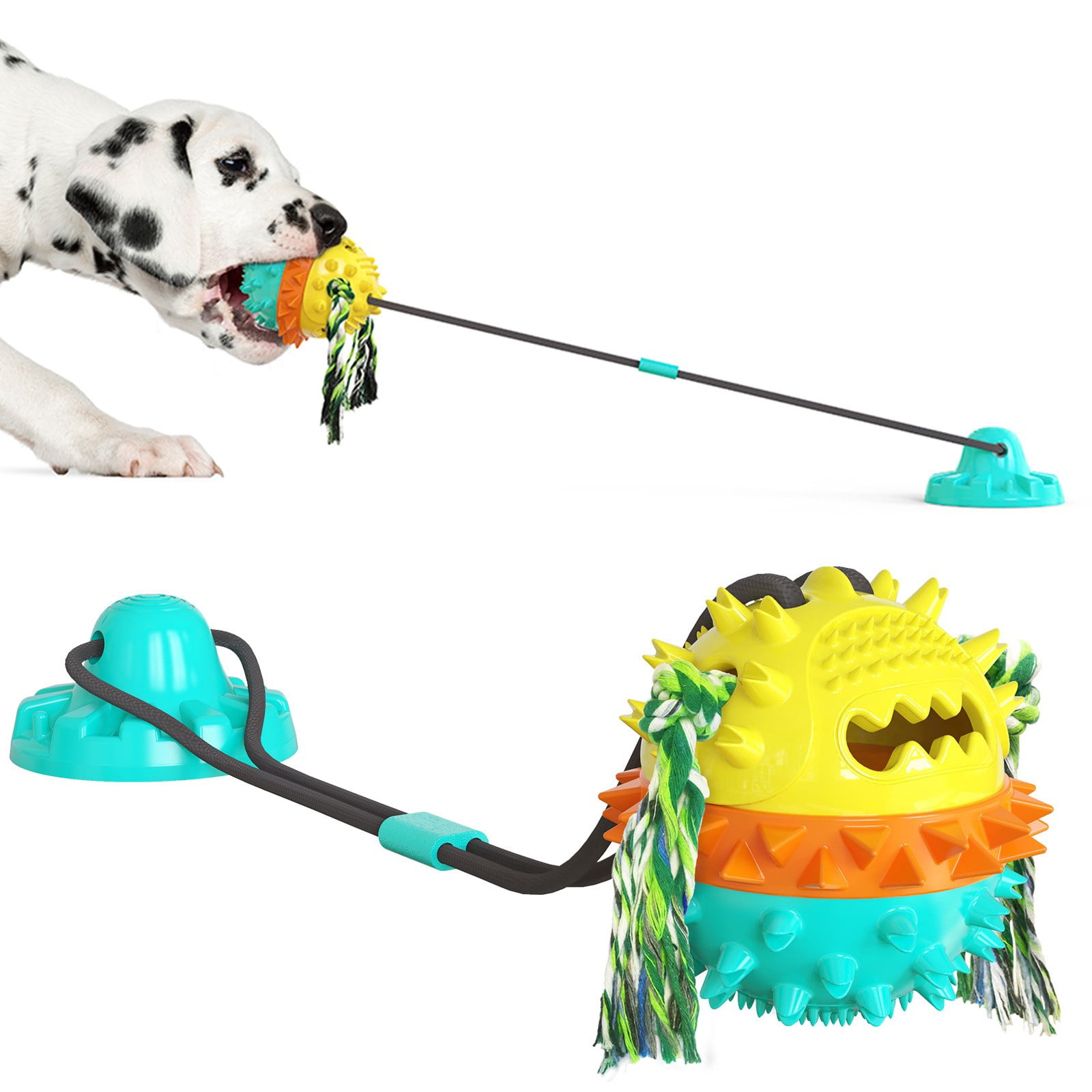 Olilia Dog Toys for Aggressive Chewers Interactive Indestructible ...