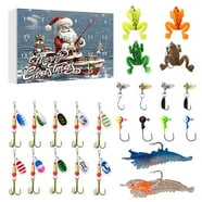 Mystery Tackle Box 8 Days of Salt Fishing Lures Holiday Advent Calendar ...
