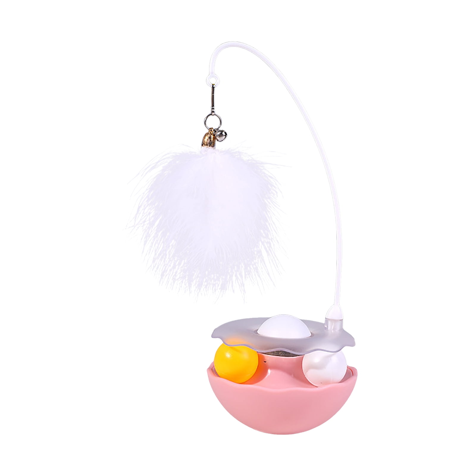 Olilia Interactive Cat Feather Toys, 2025 New Automatic Interactive Cat ...