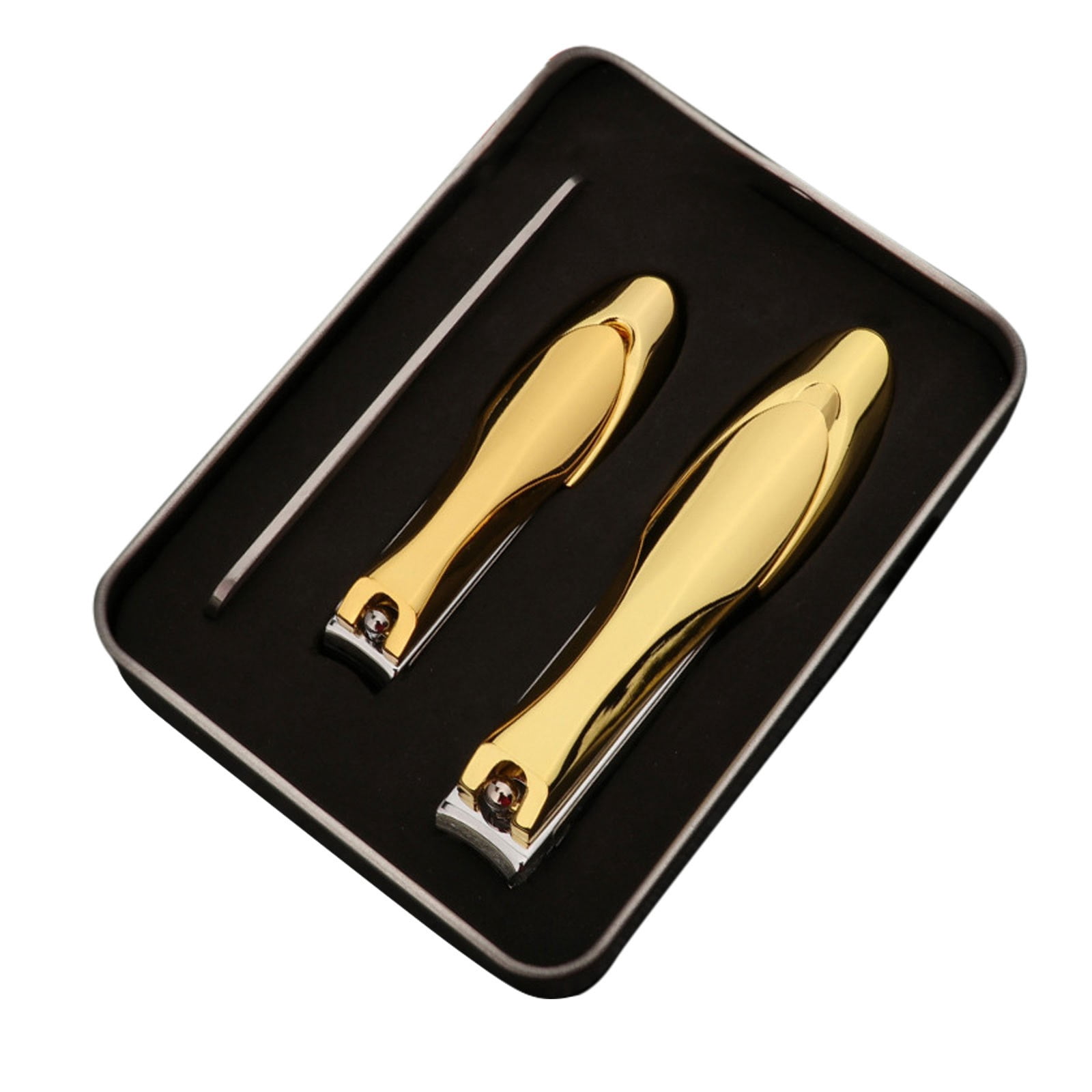 Olilia Nail Clippers with Catcher Setâ Heavy Duty Stainless Steel ...