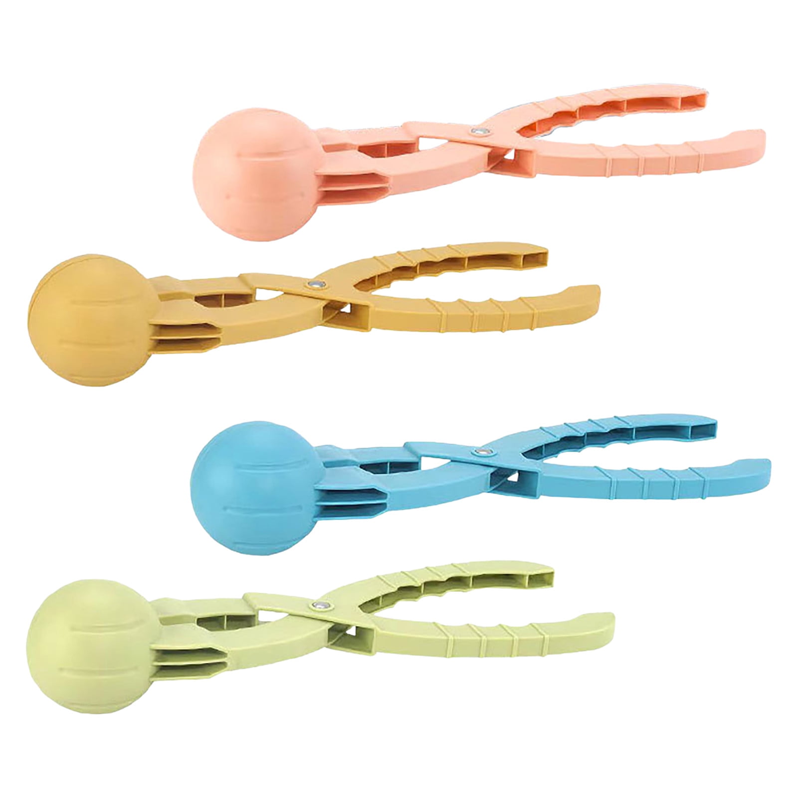 Olilia Snow Toys, Snowball Maker 4 Pack Snow Ball Shaper Molds Toys for ...