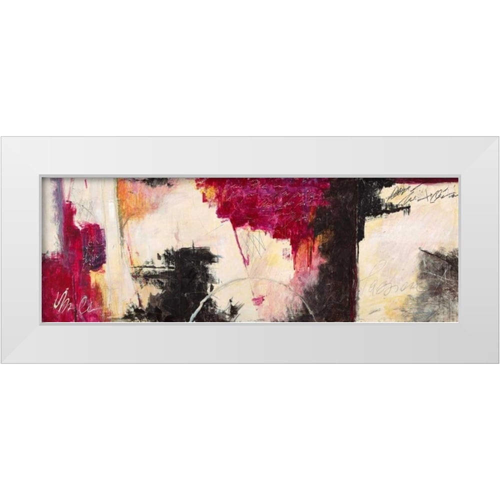 Olin, Chaz 14x7 White Modern Wood Framed Museum Art Print Titled ...