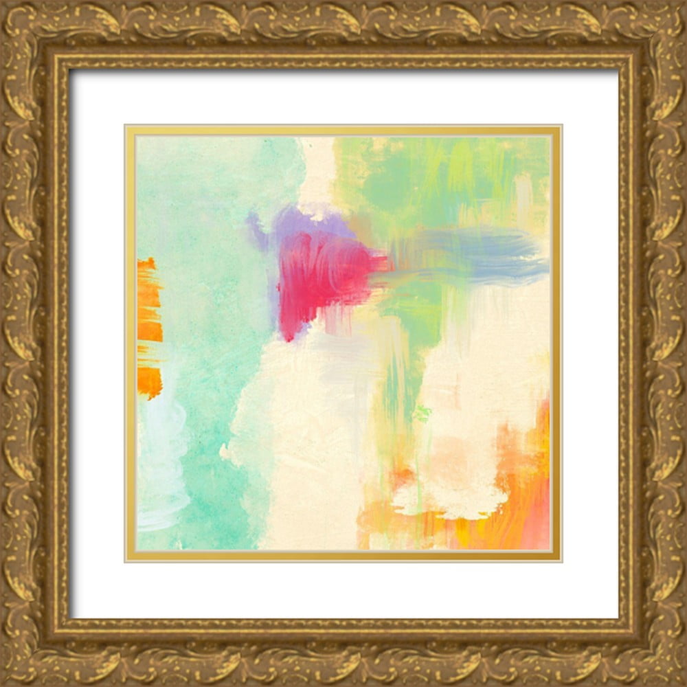 Olin, Chaz 15x15 Gold Ornate Wood Framed with Double Matting Museum Art ...