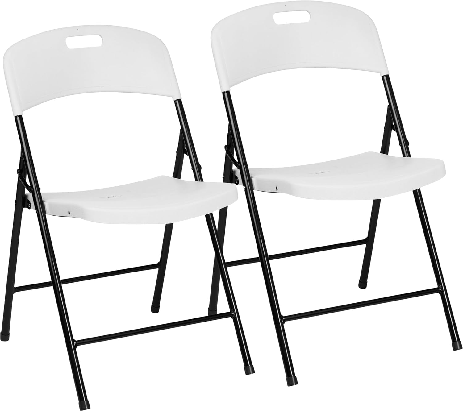 Oline Folding Chair, Indoor Outdoor Plastic Commercial Stackable ...