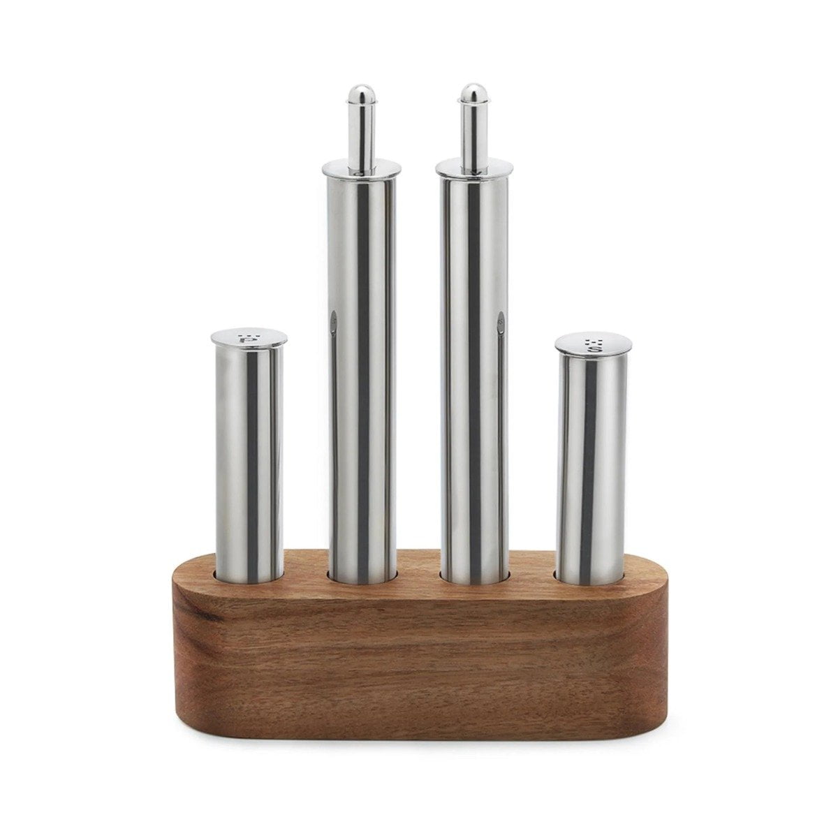 Olipac Filare Stainless Steel Oil & Vinegar Bottles and Salt & Pepper ...