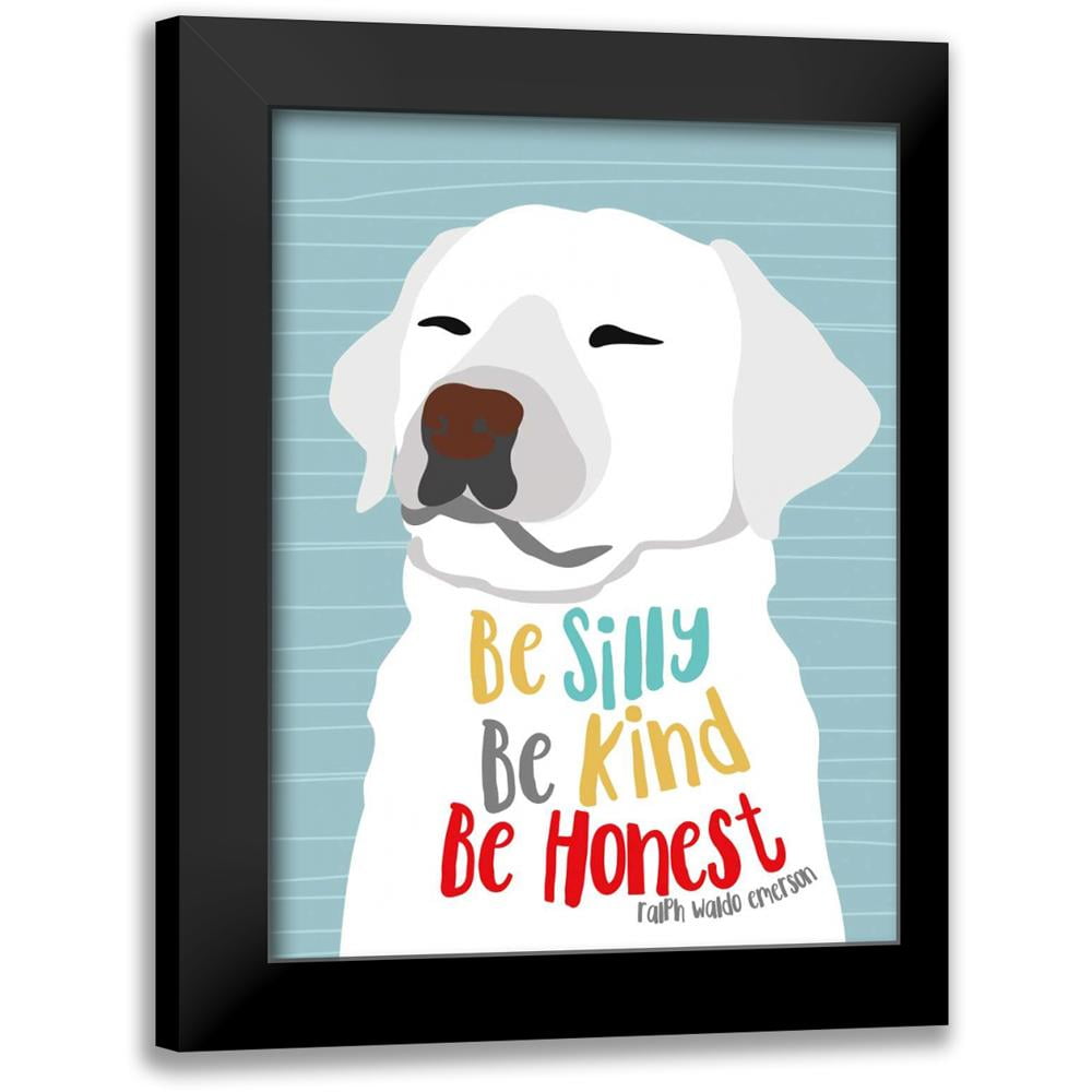 Oliphant, Ginger 12x14 Black Modern Framed Museum Art Print Titled - Be ...