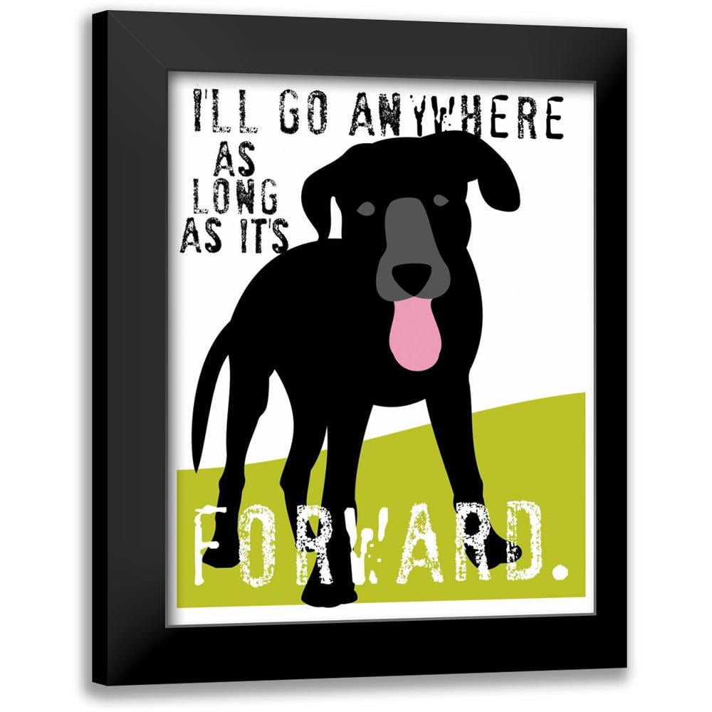 Oliphant, Ginger 12x14 Black Modern Framed Museum Art Print Titled ...