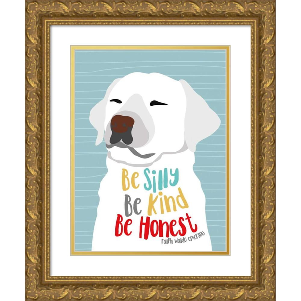 Oliphant, Ginger 15x18 Gold Ornate Wood Framed with Double Matting ...