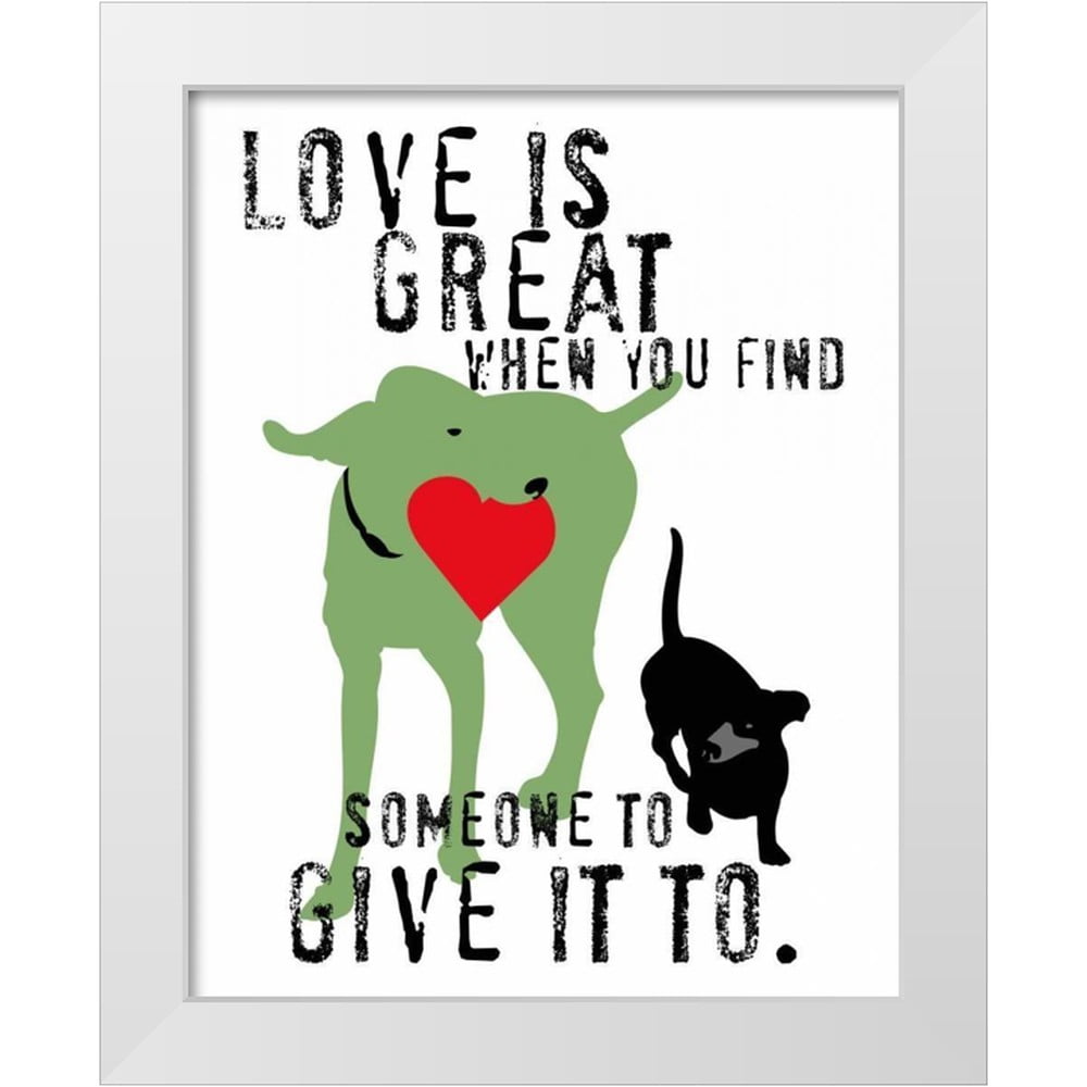 Oliphant, Ginger 15x18 White Modern Wood Framed Museum Art Print Titled ...