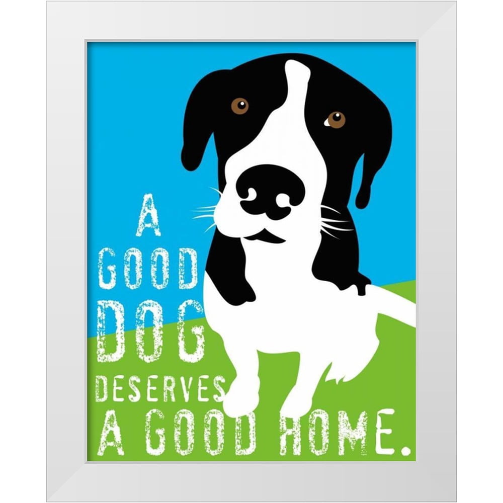 Oliphant, Ginger 26x32 White Modern Wood Framed Museum Art Print Titled ...