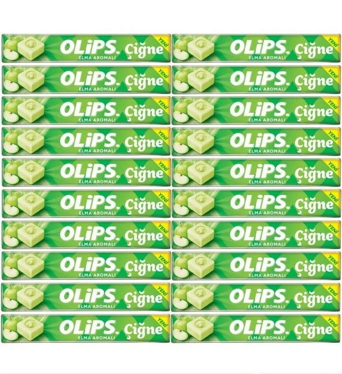 Olips Chewy Apple-Flavored Refreshing Candy 47g (20 Pieces) - Walmart.com