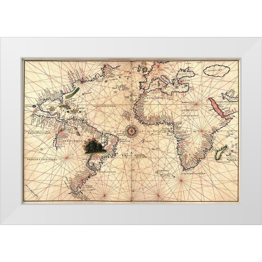 Oliva, Joan 14x11 White Modern Wood Framed Museum Art Print Titled ...