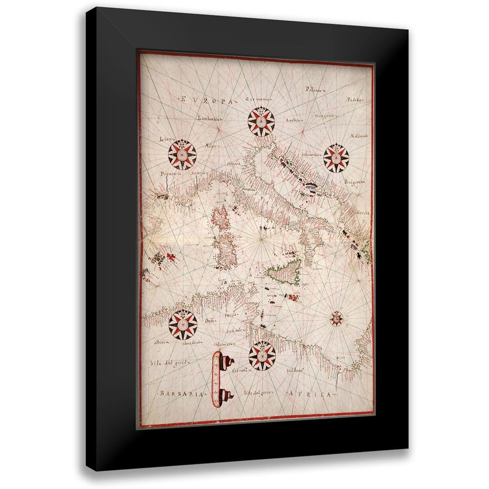 Oliva, Joan 17x24 Black Modern Framed Museum Art Print Titled ...