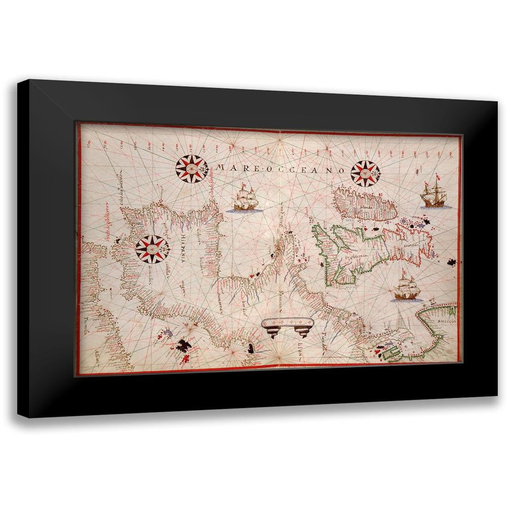 Oliva, Joan 24x17 Black Modern Framed Museum Art Print Titled ...