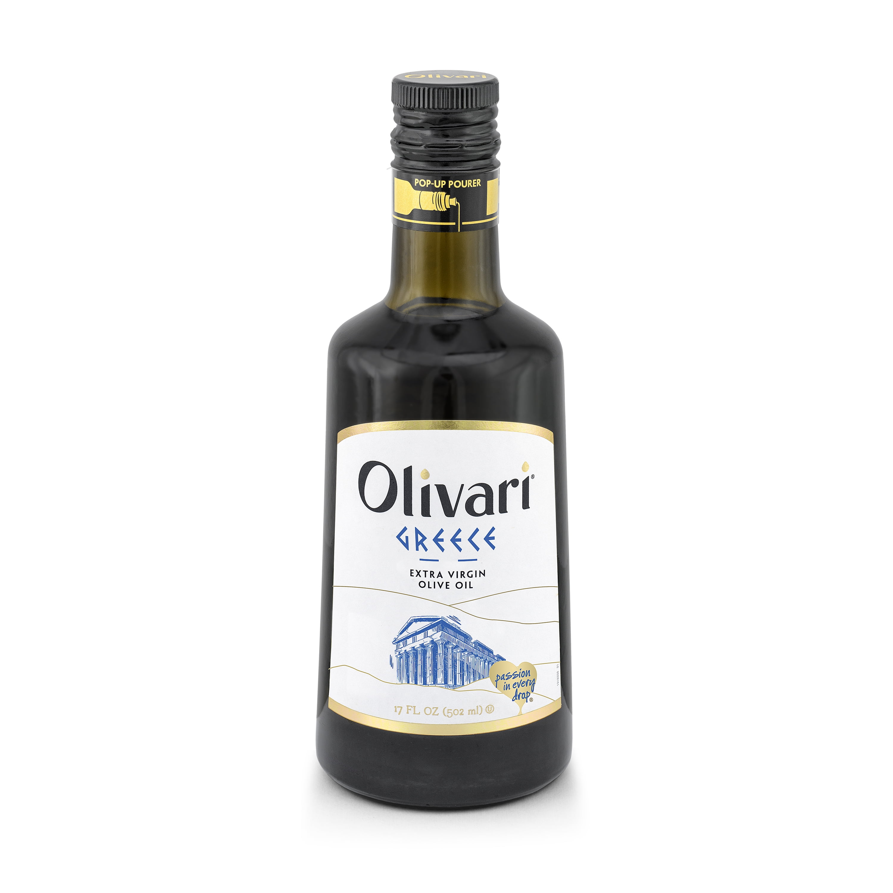 Olivari Greece Extra Virgin Olive Oil, 17 fl oz Glass Bottle - Walmart.com
