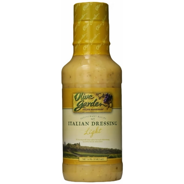 Olive Garden Light Italian Dressing 16 fl oz (Pack of 60) - Walmart.com