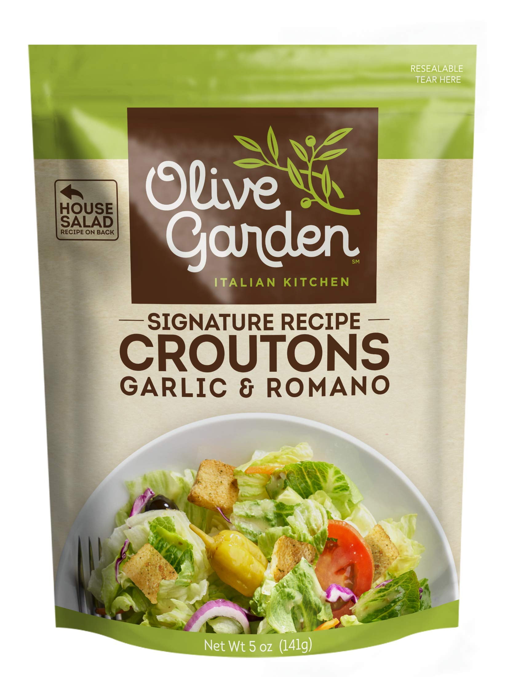 (Price/Case)Olive Garden 78336 Garlic & Romano Seasoned Croutons 9-5 ...