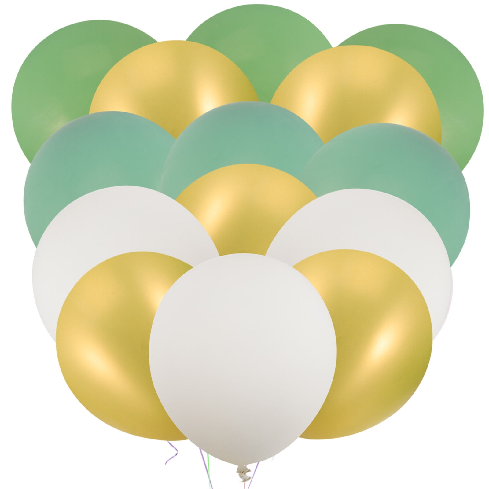 Olive Green Balloons White Latex Shower Party Props Sage Emulsion Child ...