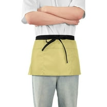 Colorful Star Character Server Apron with 3 Pockets Waterproof Waitress ...