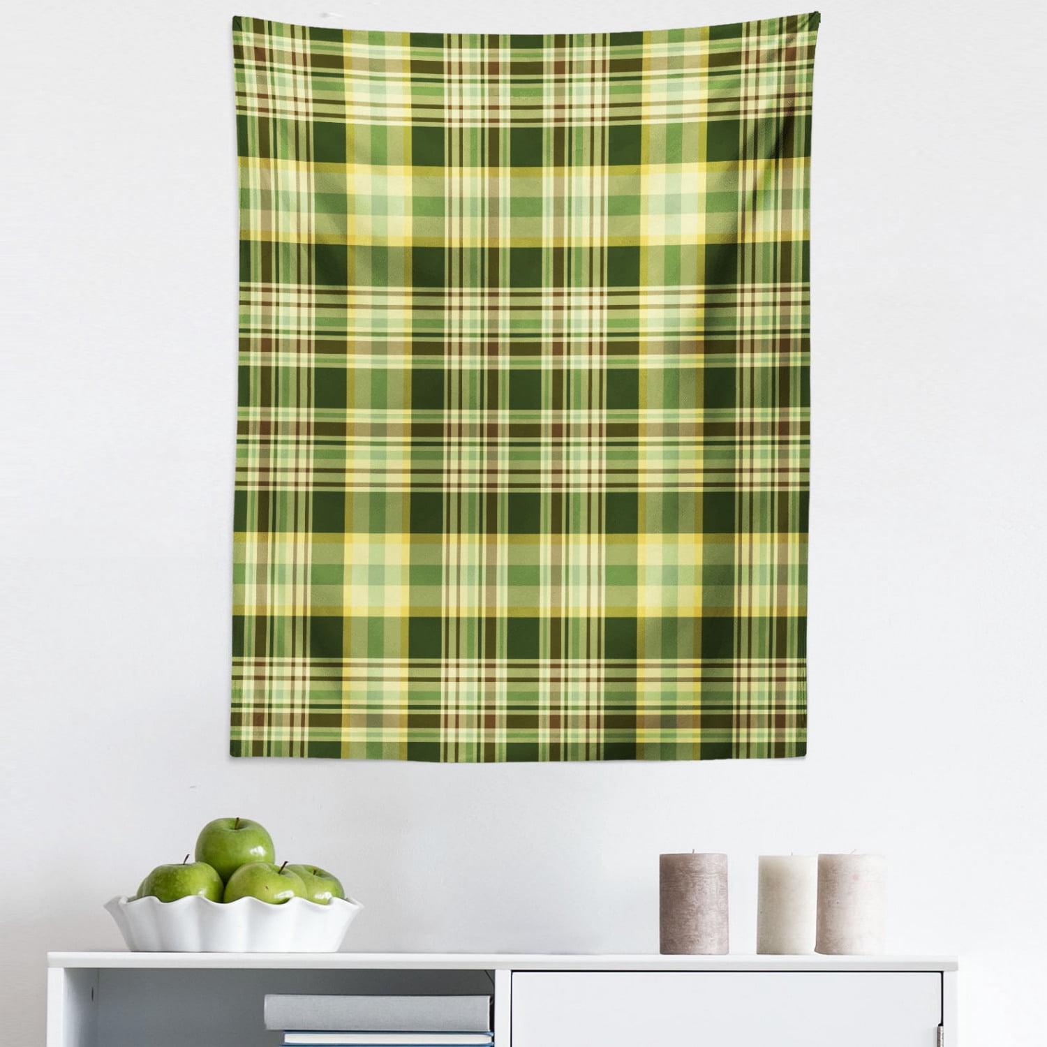Olive Green Tapestry, Quilt Pattern Traditional Scottish Design ...