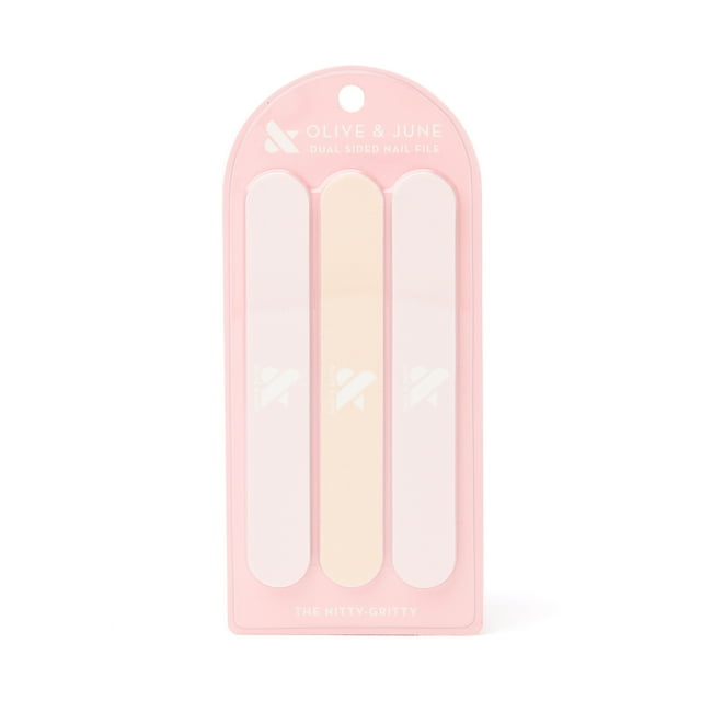 Olive & June Emory Board Pink Nail File 3-Pack, Unisex - Walmart.com