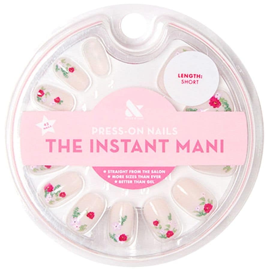 Olive & June The Instant Mani Press-On Nails, Rose Bouquets 1.0 set ...