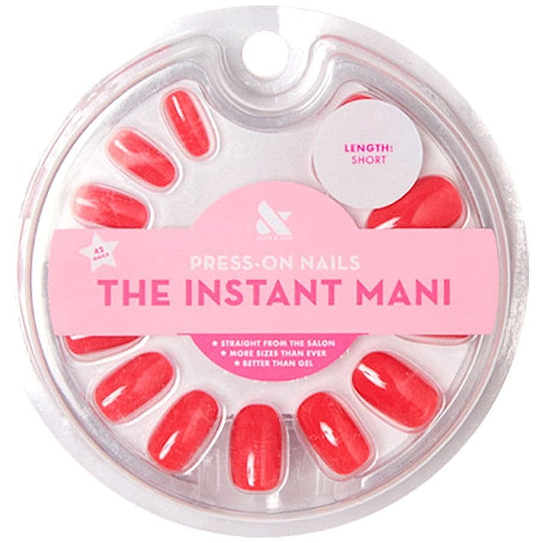Olive & June The Instant Mani Press-On Nails Round Short, Field Day 1.0 ...