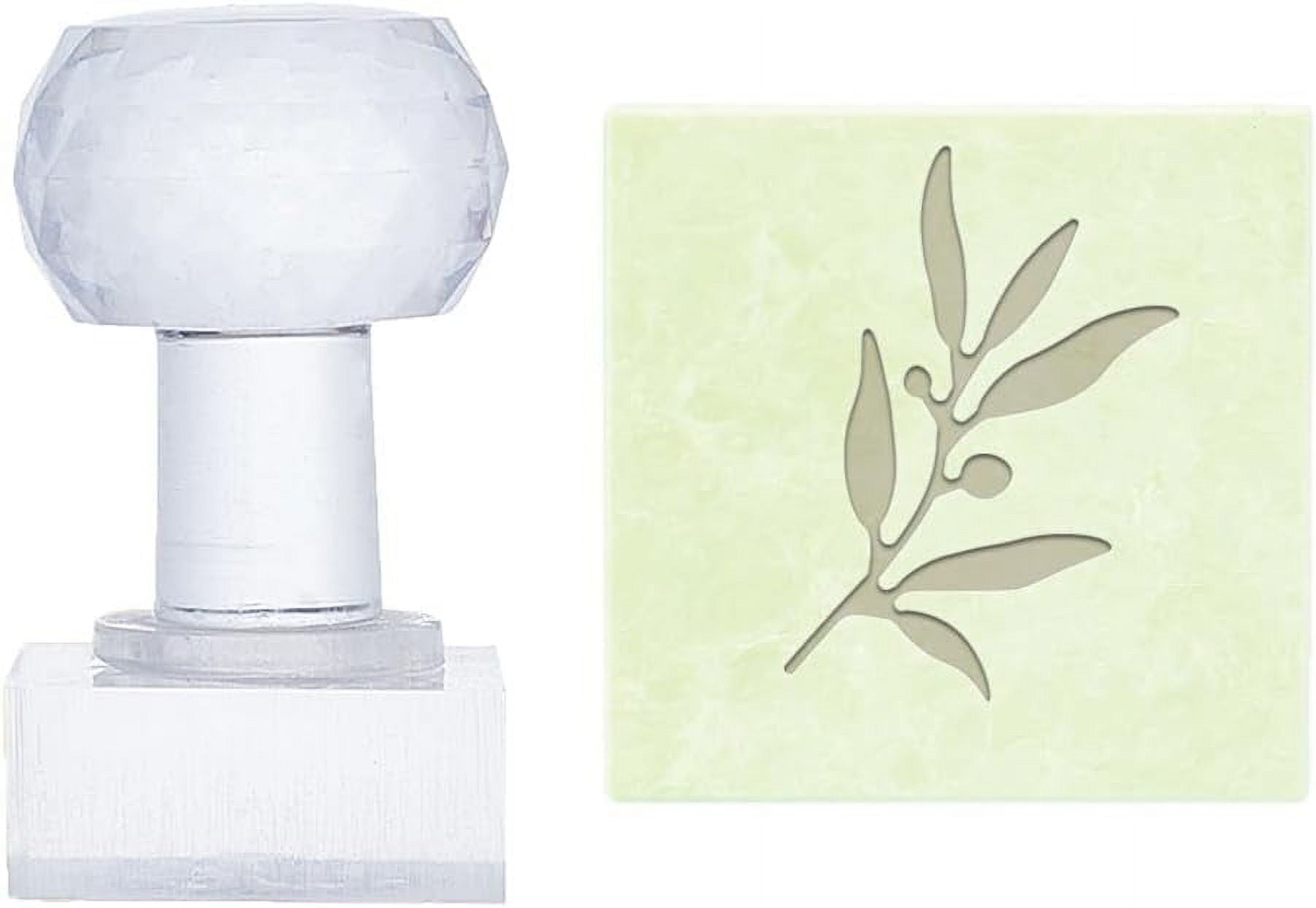 Olive Leaf Soap Stamp Soap Embossing Stamp Soap Stamp for Soap Maker ...