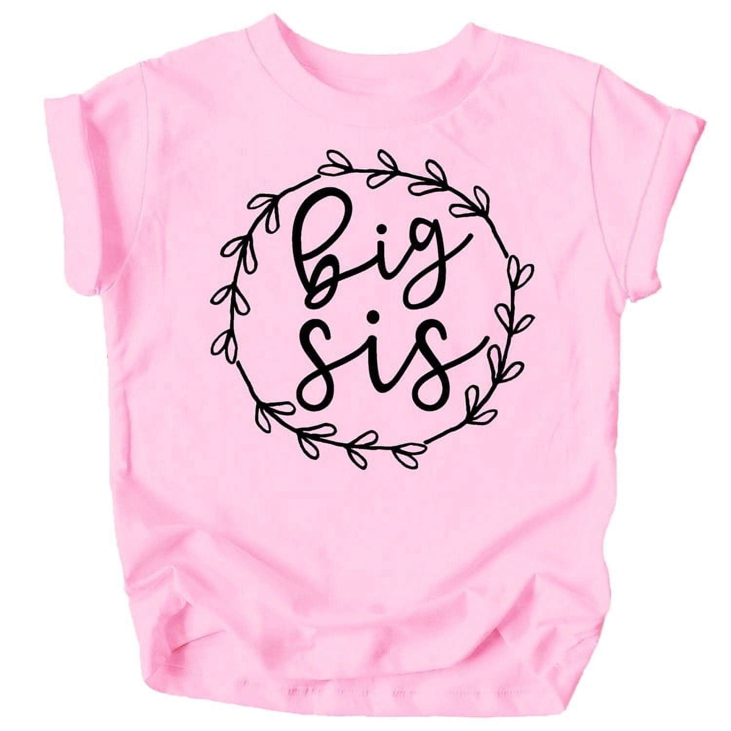 Olive Loves Apple Big Sis Lil Sis T-Shirts and Bodysuits for Baby and ...