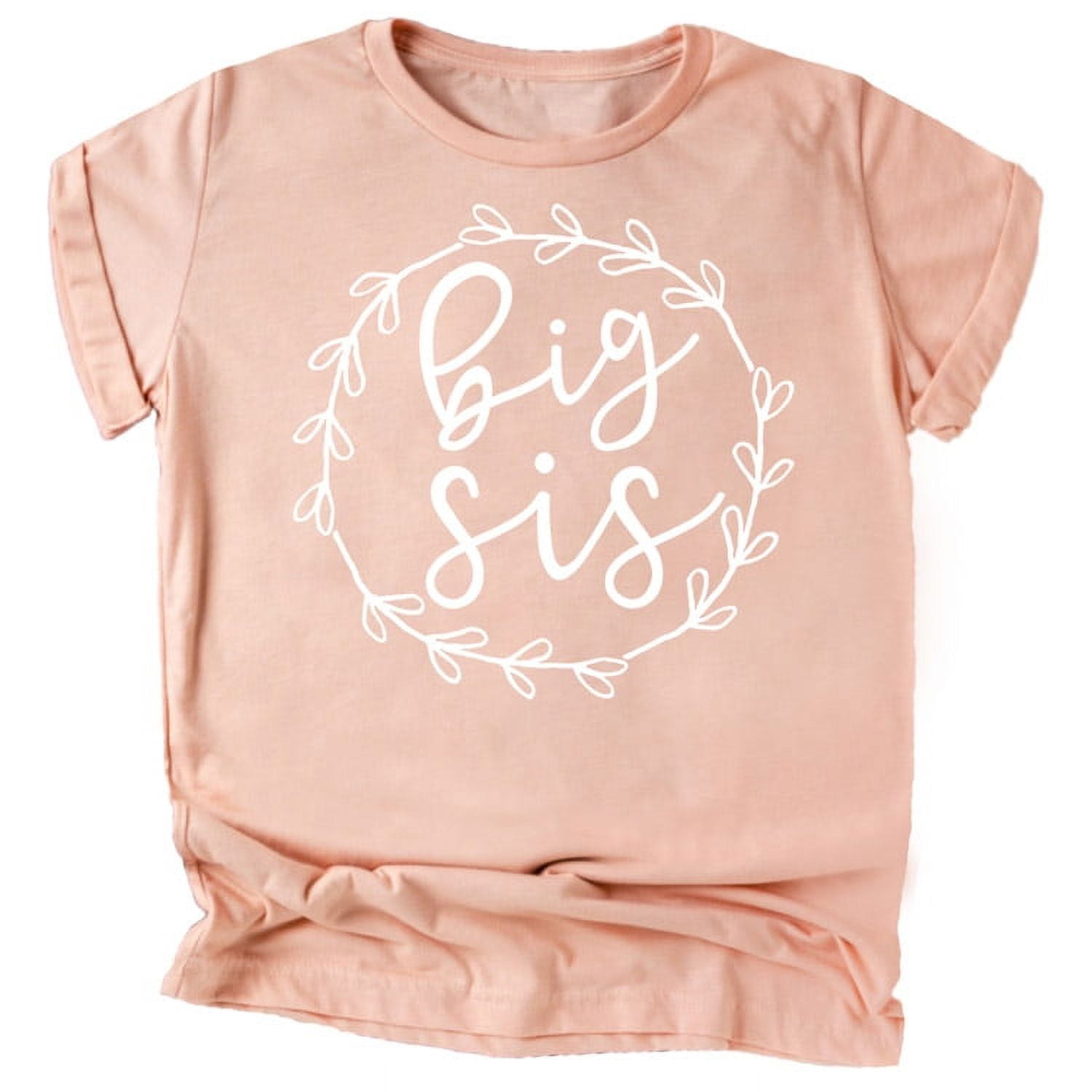 Olive Loves Apple Big Sis Lil Sis T-Shirts and Bodysuits for Baby and ...
