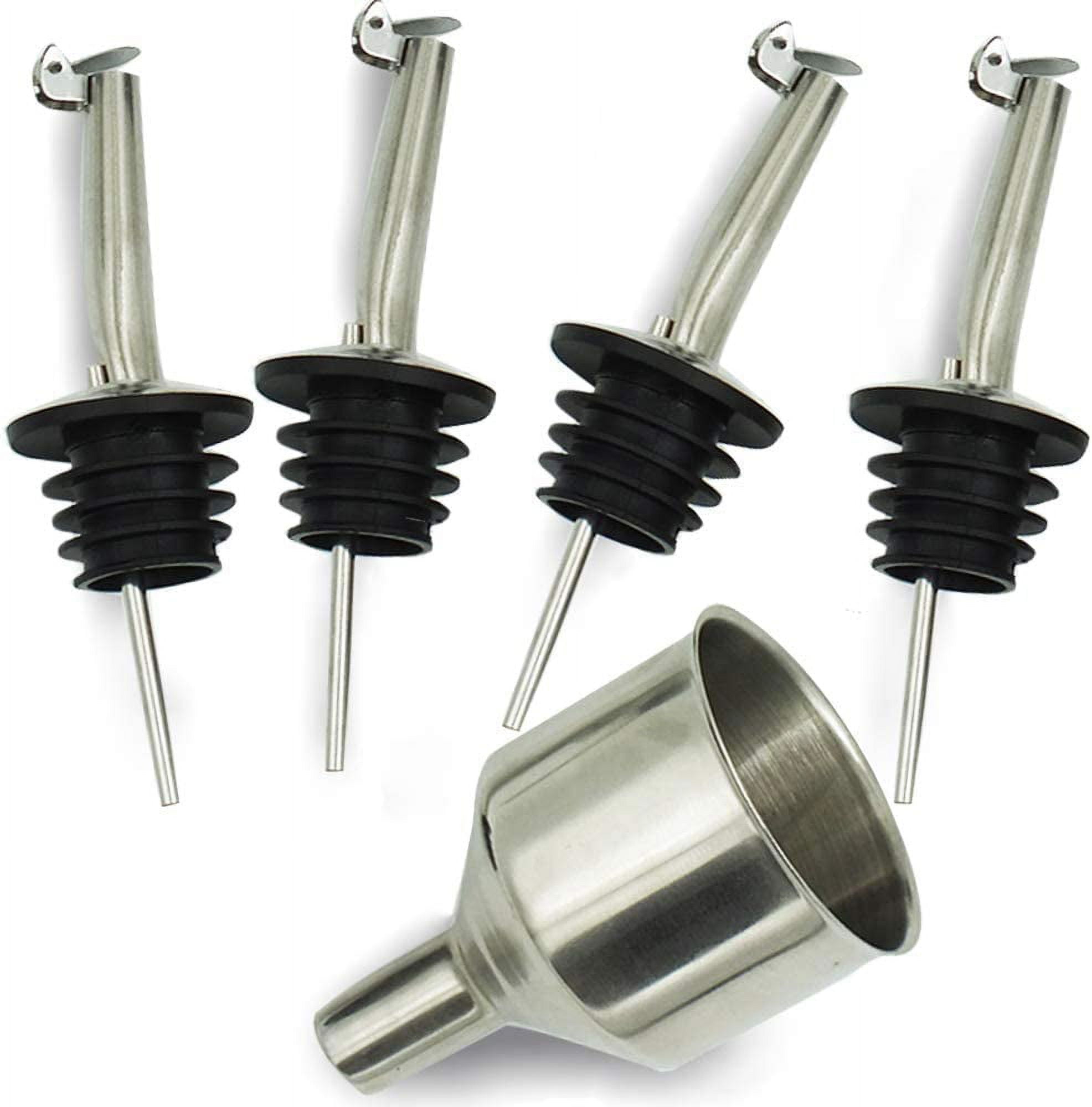 Olive Oil Bottle Pourer Spout Set - Easily Turn Your Bottles into ...