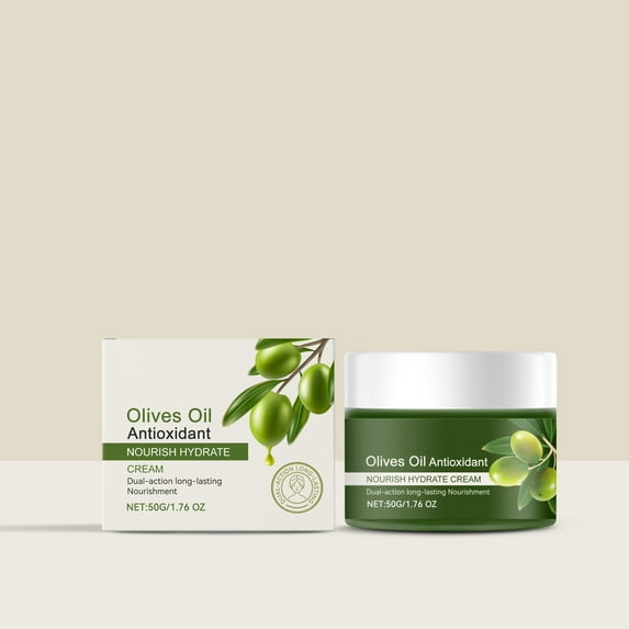 Olive Oil Face Cream, Facial Moisturizer, Reduces Fine Lines, Improves ...