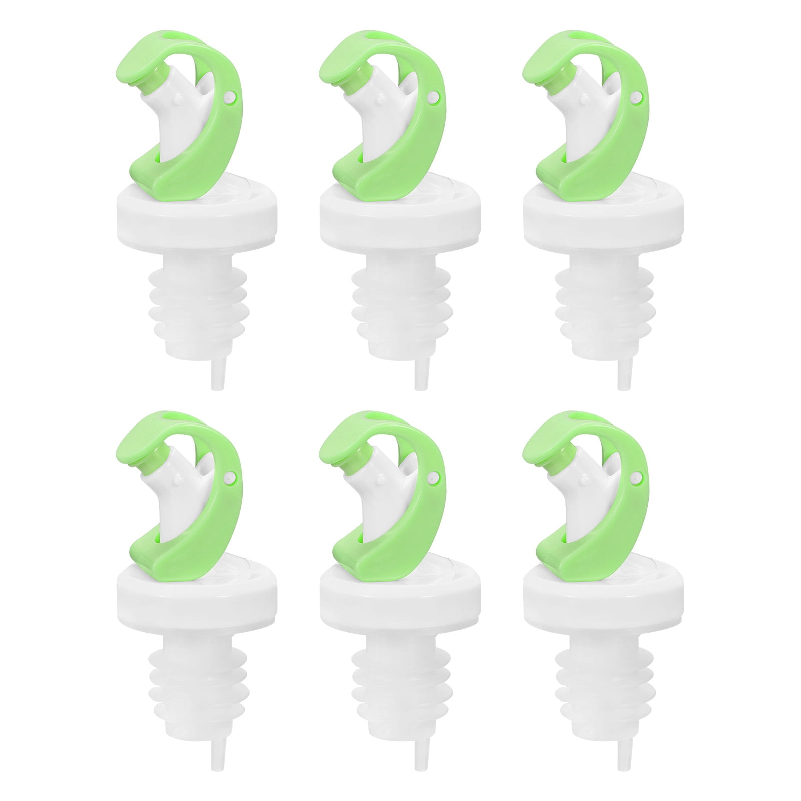 Olive Oil Spouts, 6Pcs Auto Flip Olive Oil Dispenser Spout, Oil Vinegar ...