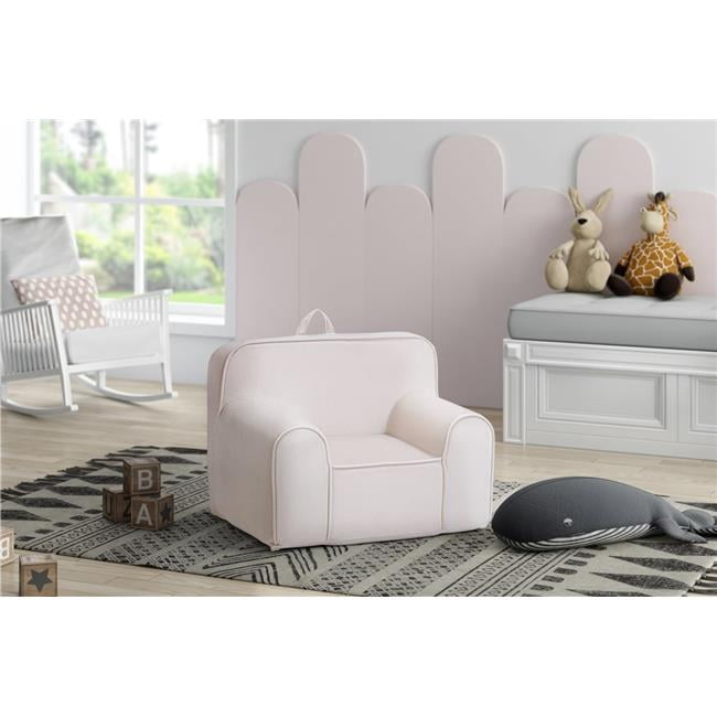 Olive & Opie Kuddlez Kids Foam Chair Grande Size White - Walmart.com