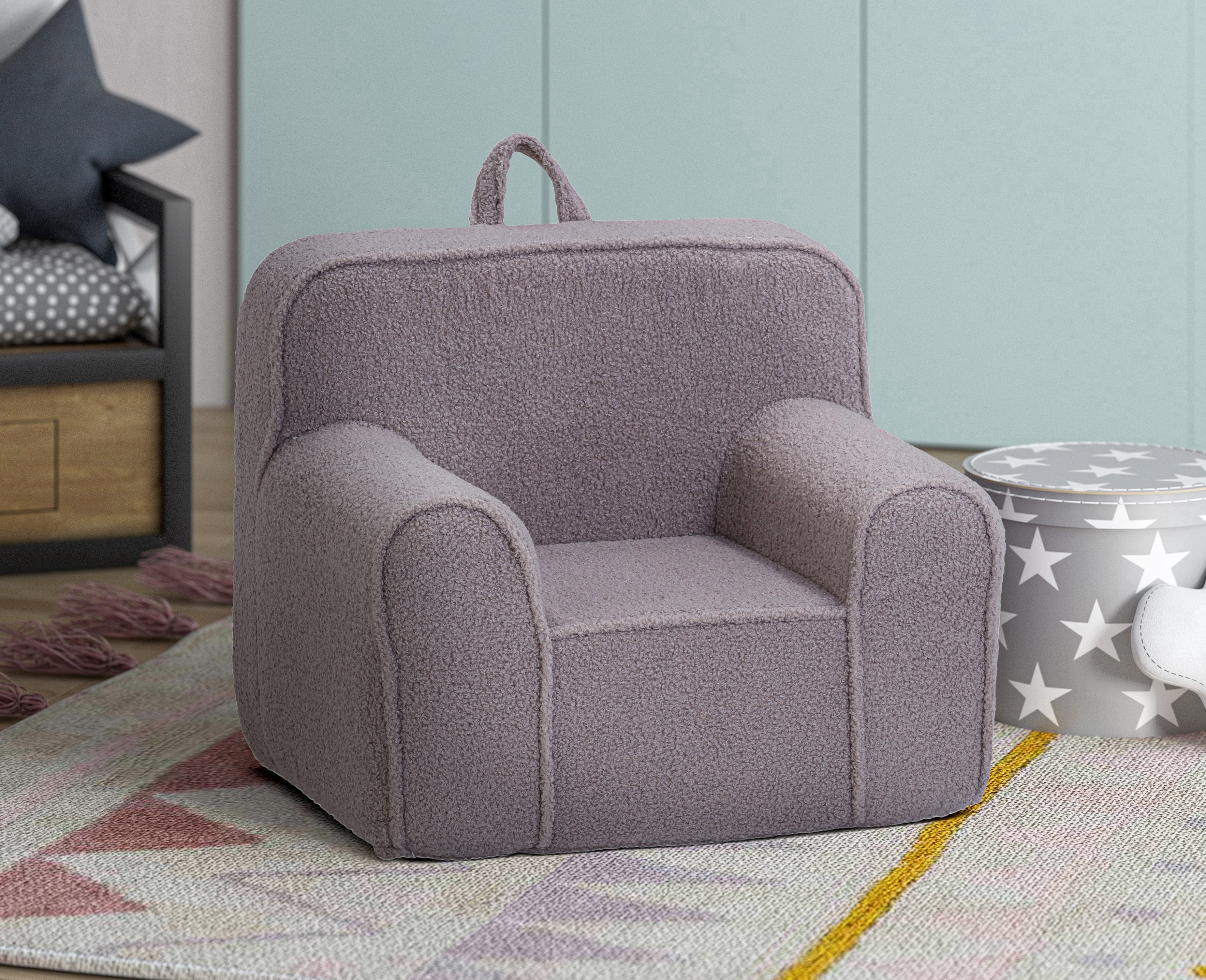 Olive & Opie Kuddlez Kids/Toddlers Foam Chair with Washable Cover, Soft ...