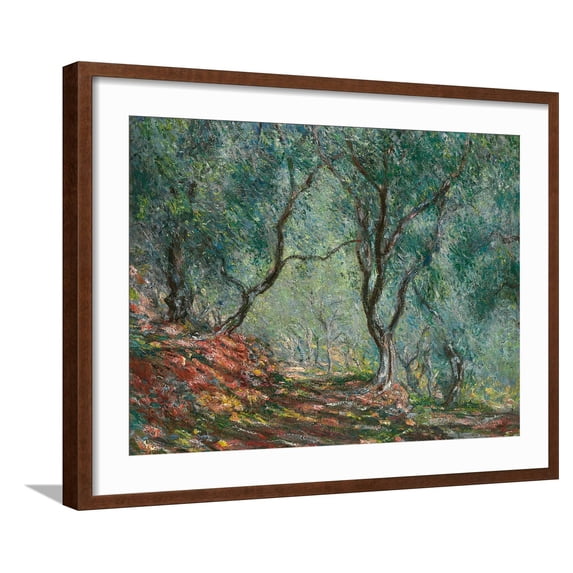 Olive Trees in the Moreno Garden, 1884 Framed Giclee Print by Claude ...