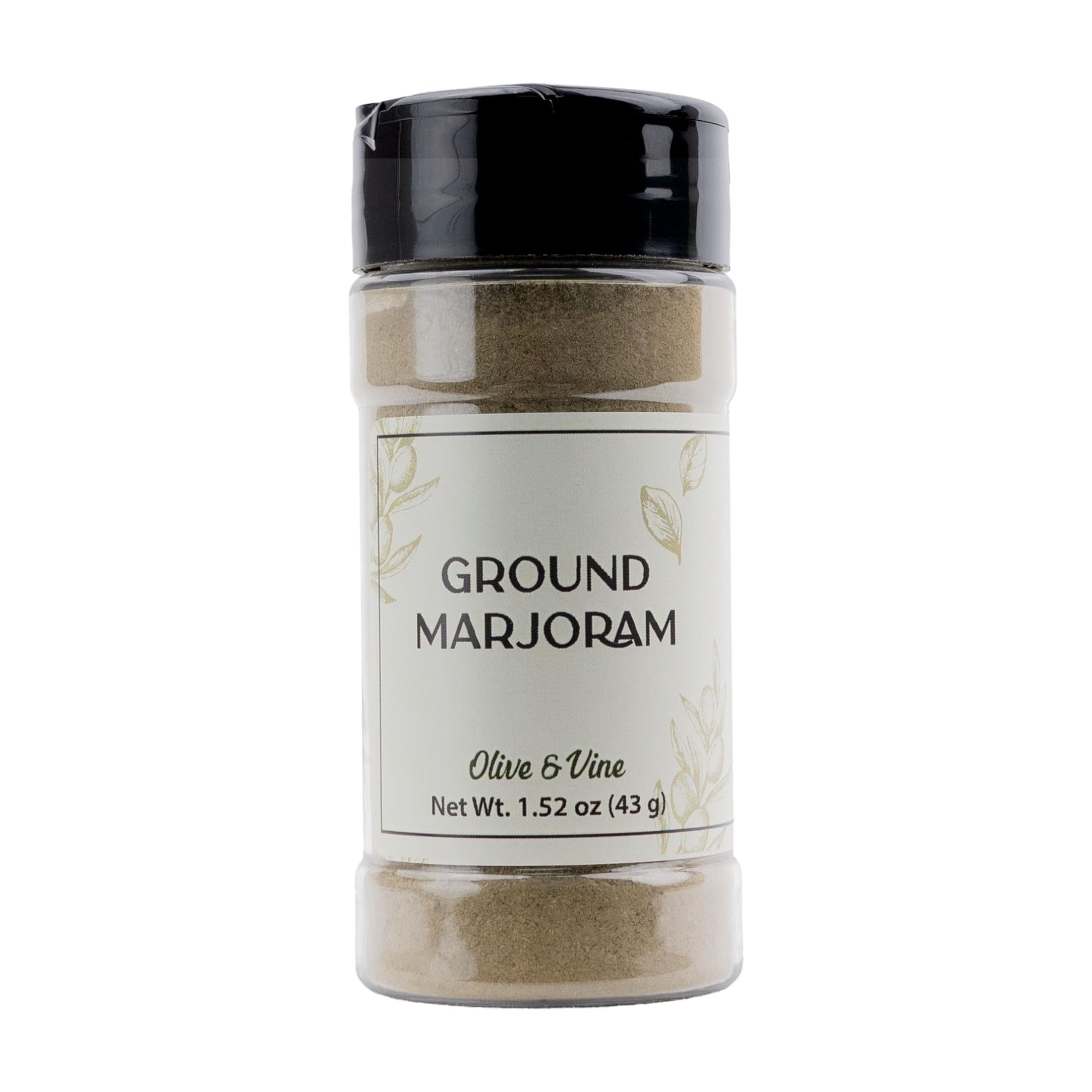 Olive & Vine Ground YYF14 Marjoram, Earthy & Sweet, Seasoning for Soups ...