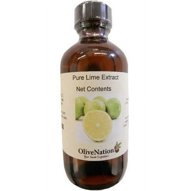 OliveNation Pure Lime Extract for Baking, Tart Citrus Flavor for Cakes, Cookies, Icing, Filling ...
