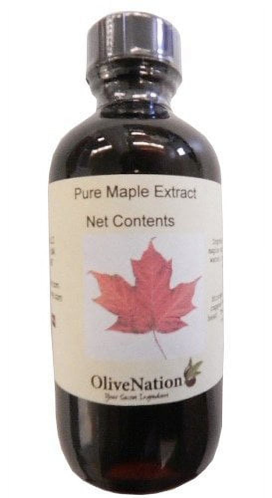 OliveNation Maple Extract PG Free, Real Maple Extract for Baking, Brewing, Cooking, 16 ounces ...