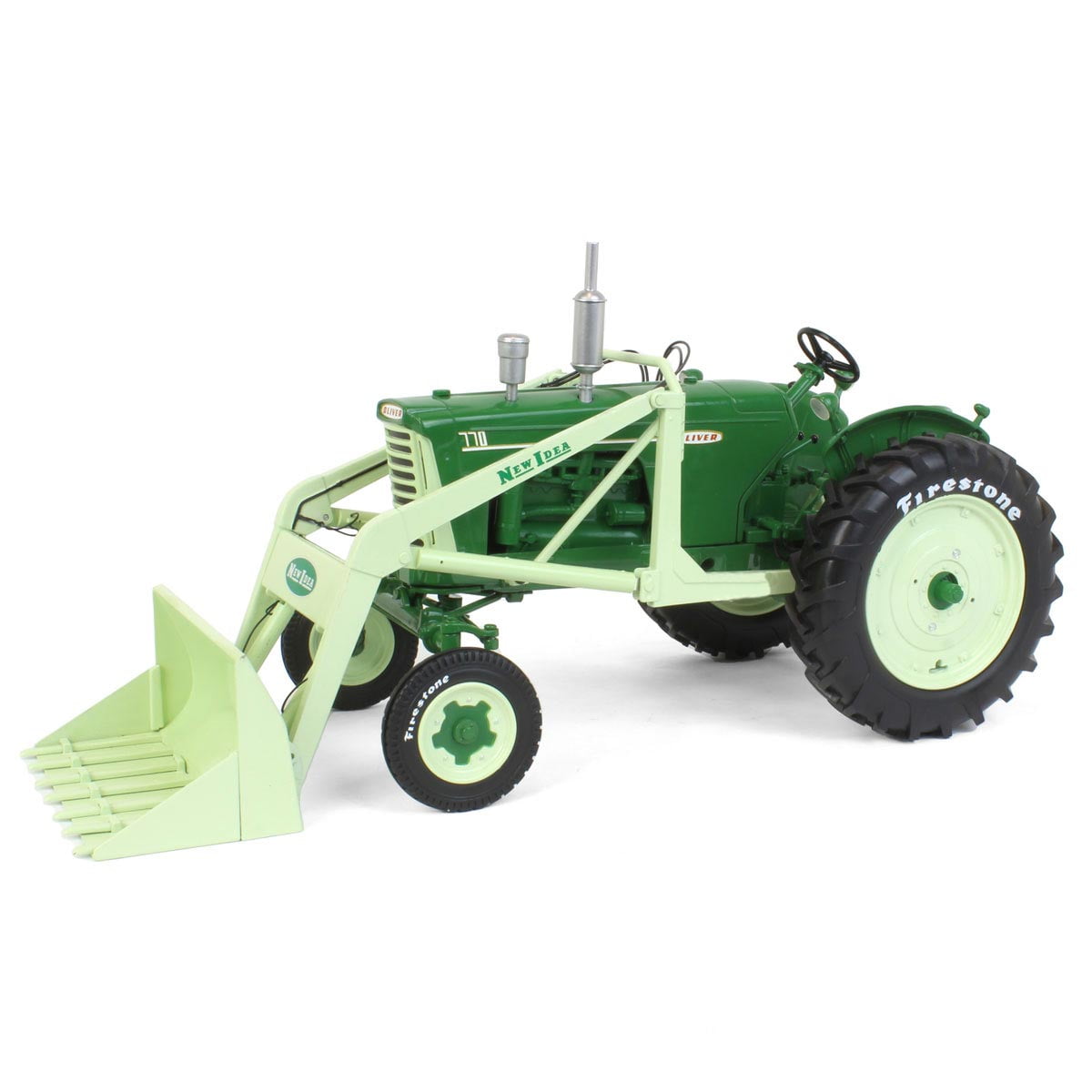 Oliver 770 Wide Front Tractor with Loader Green "Classic Series" 1/16 ...
