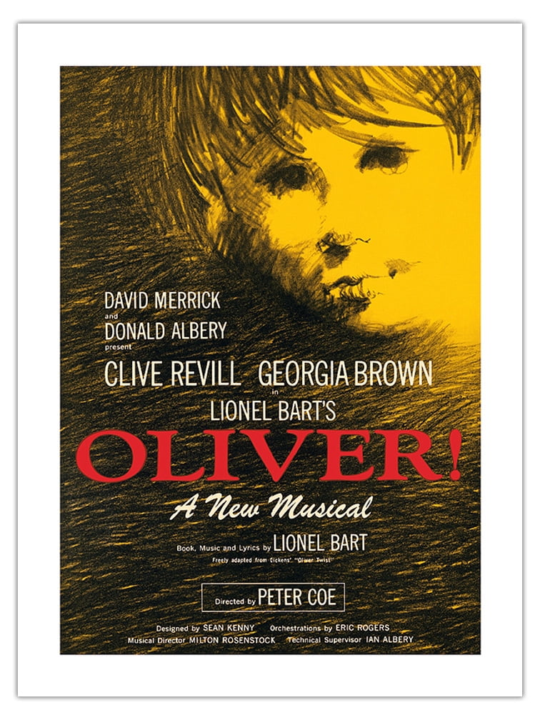 Oliver - A New Musical - Starring Clive Revill and Georgia Brown ...