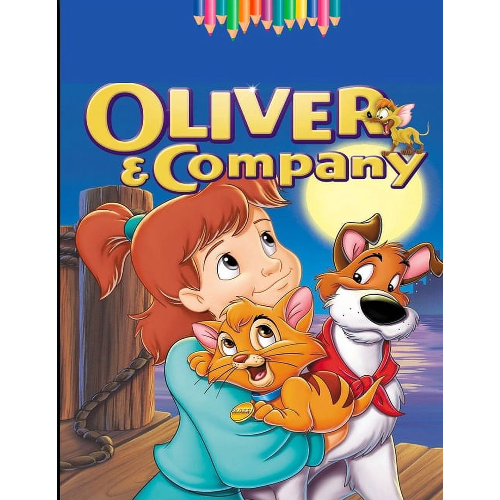 Oliver And Company Coloring Book