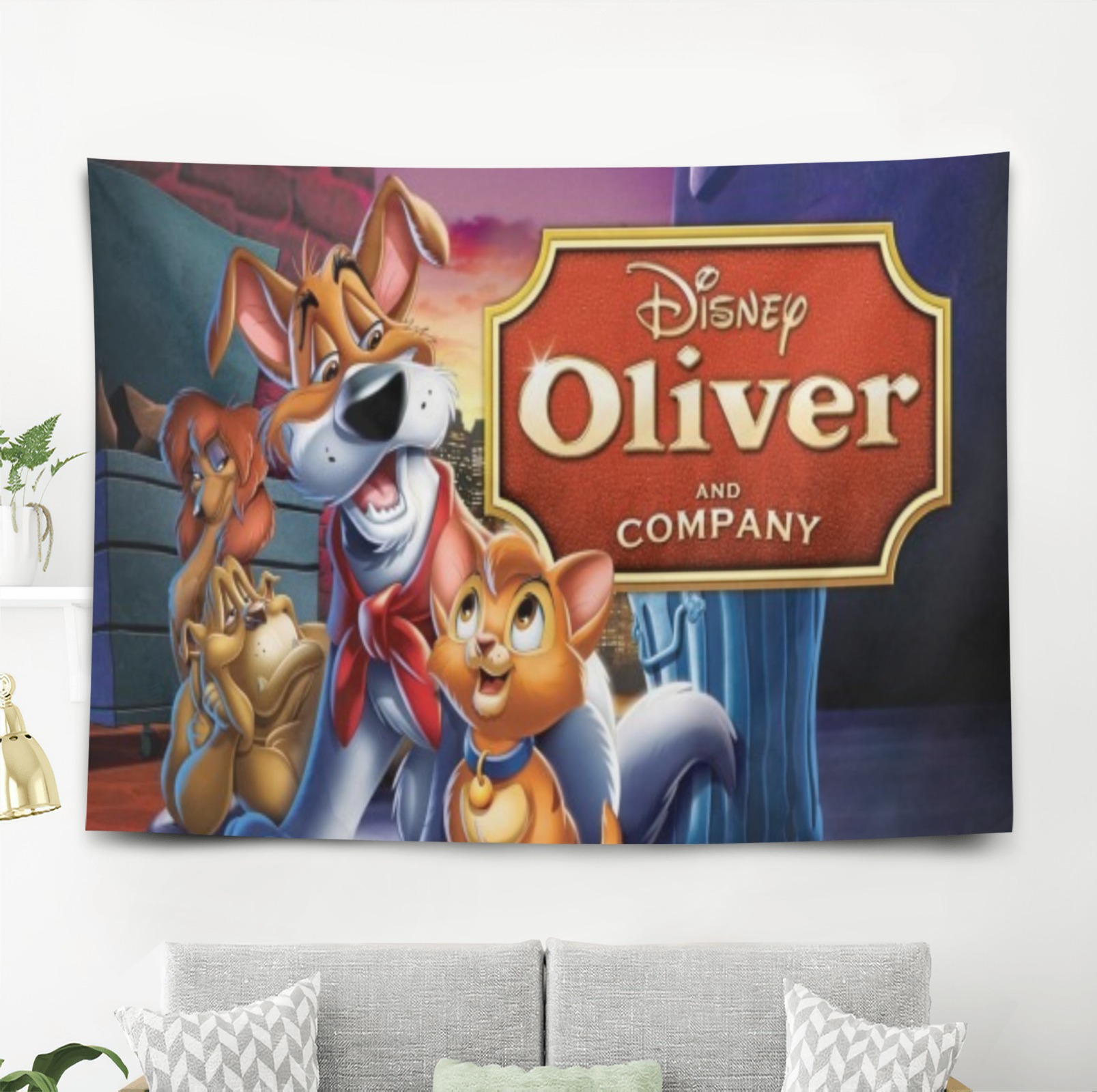 Oliver & Company Tapestry Gift Wall Hanging Backdrop for Room Bedroom ...